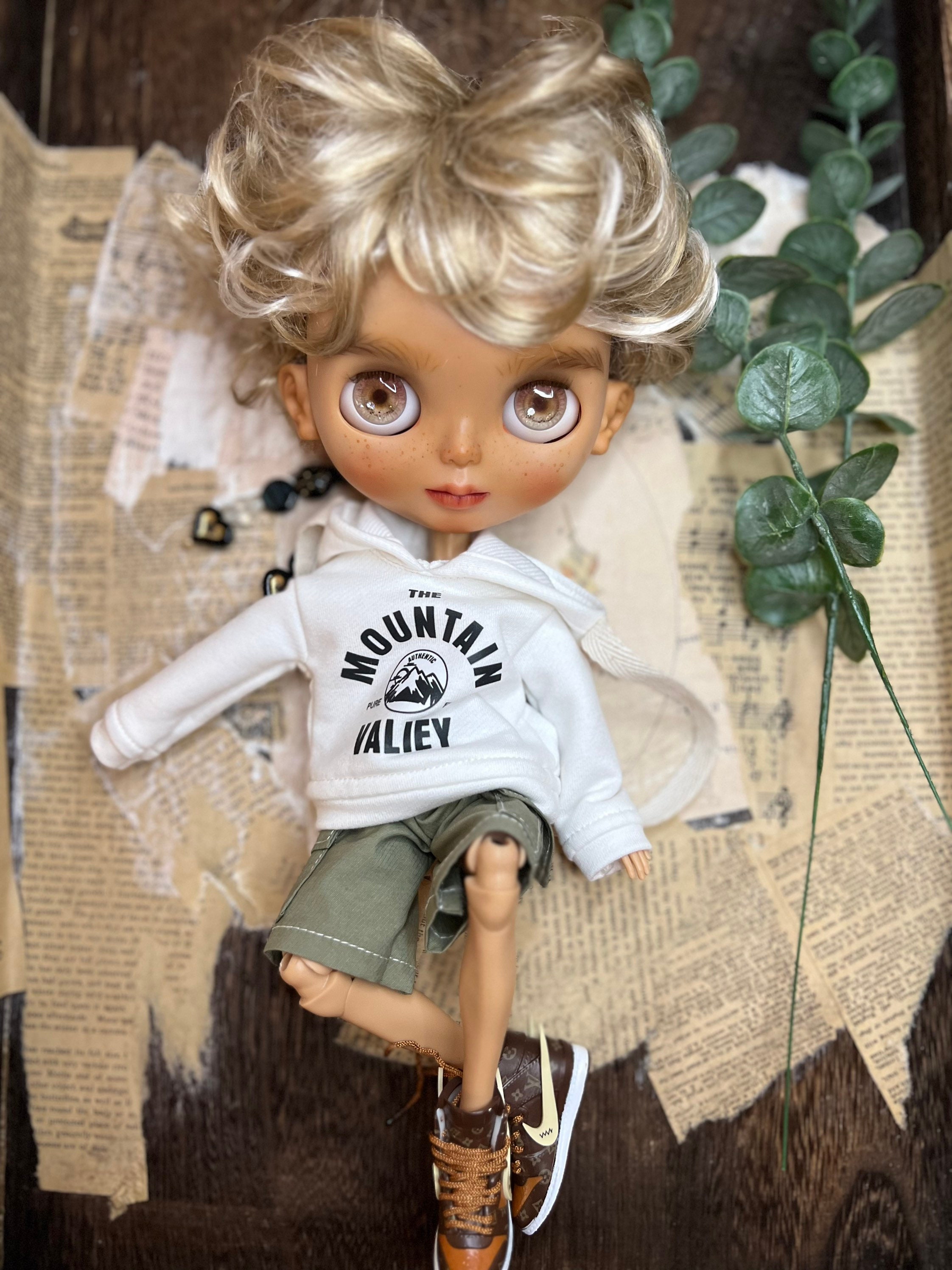 Original Blythe Elegant Ellie custom Boy Blythe Doll, Ooak Blythe ...