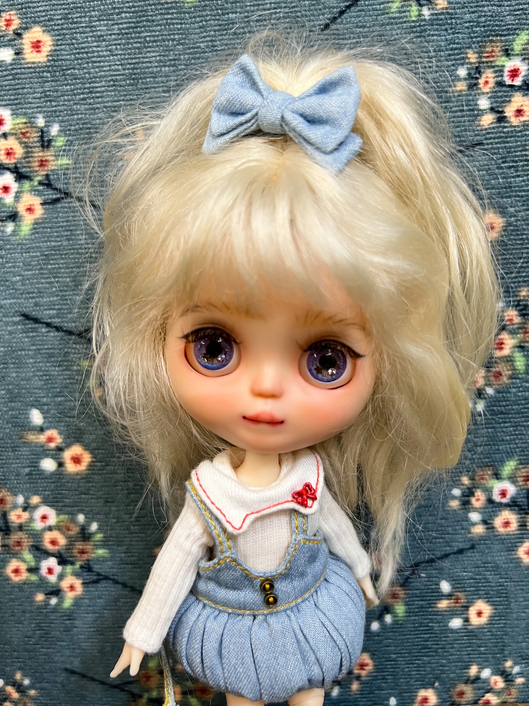 Popmart Blythe Custom Blythe Doll, Ooak Blythe, Blythe Custom, Sweet ...