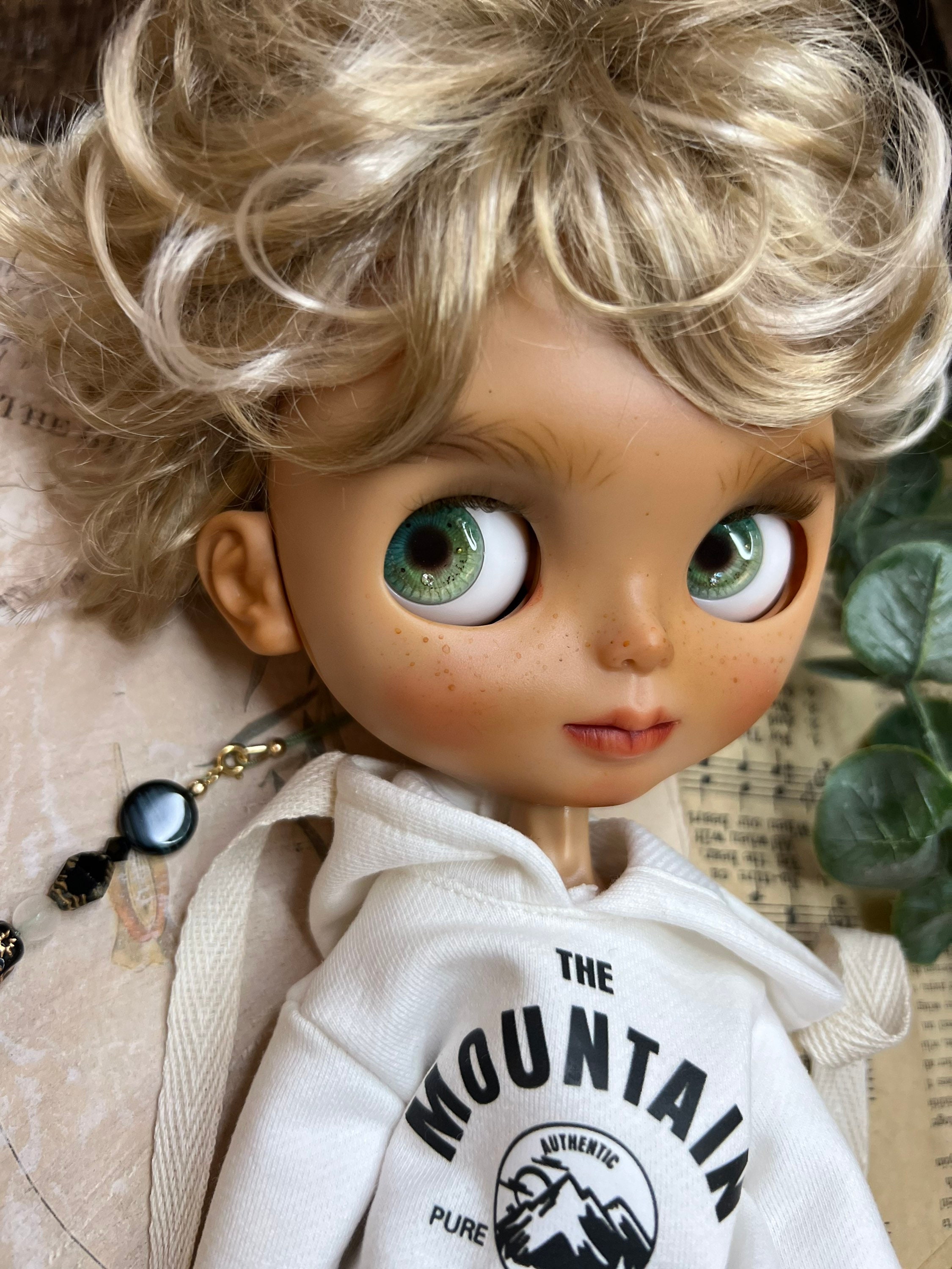 Original Blythe Elegant Ellie custom Boy Blythe Doll, Ooak Blythe ...