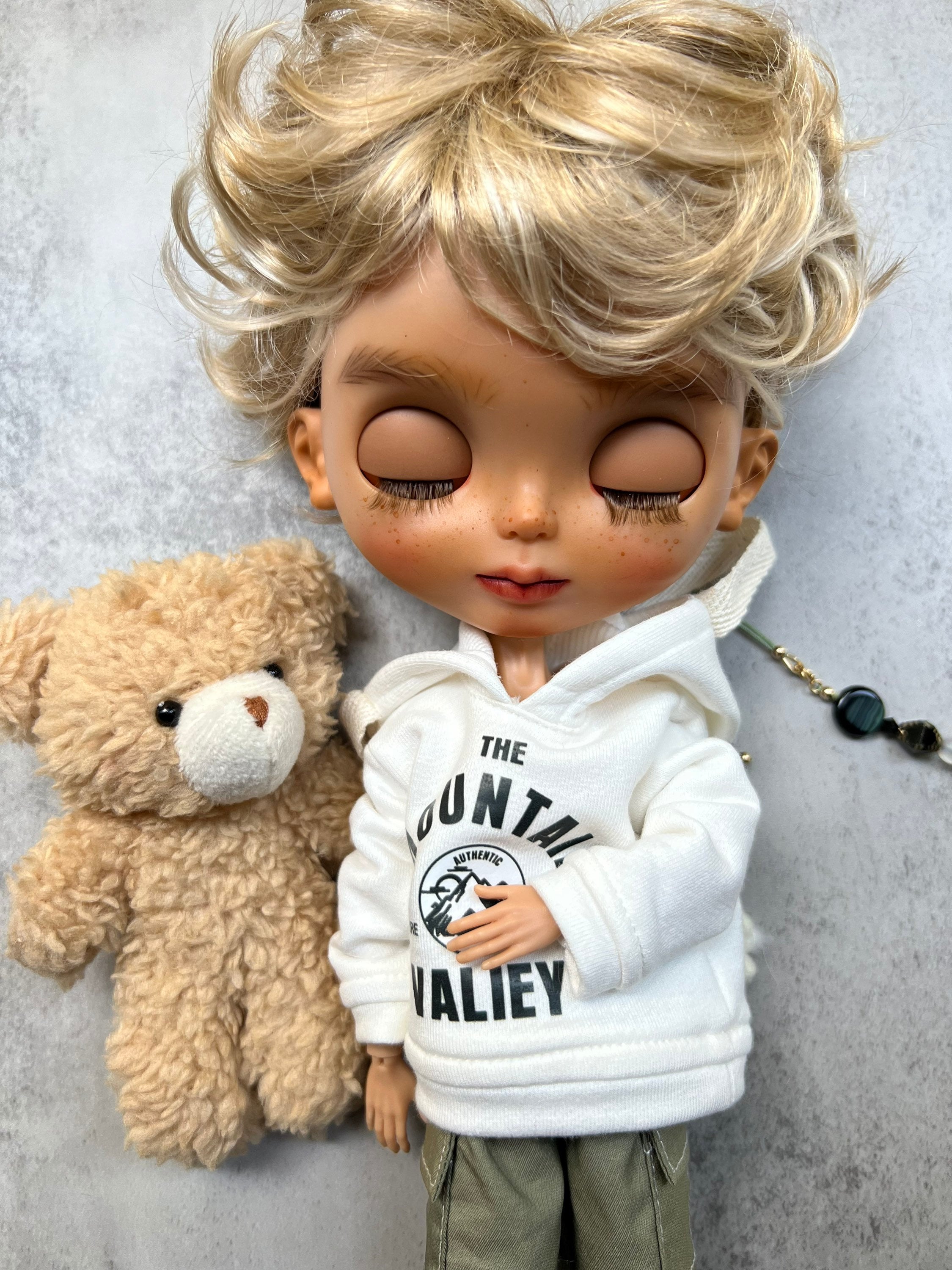 Original Blythe Elegant Ellie custom Boy Blythe Doll, Ooak Blythe ...