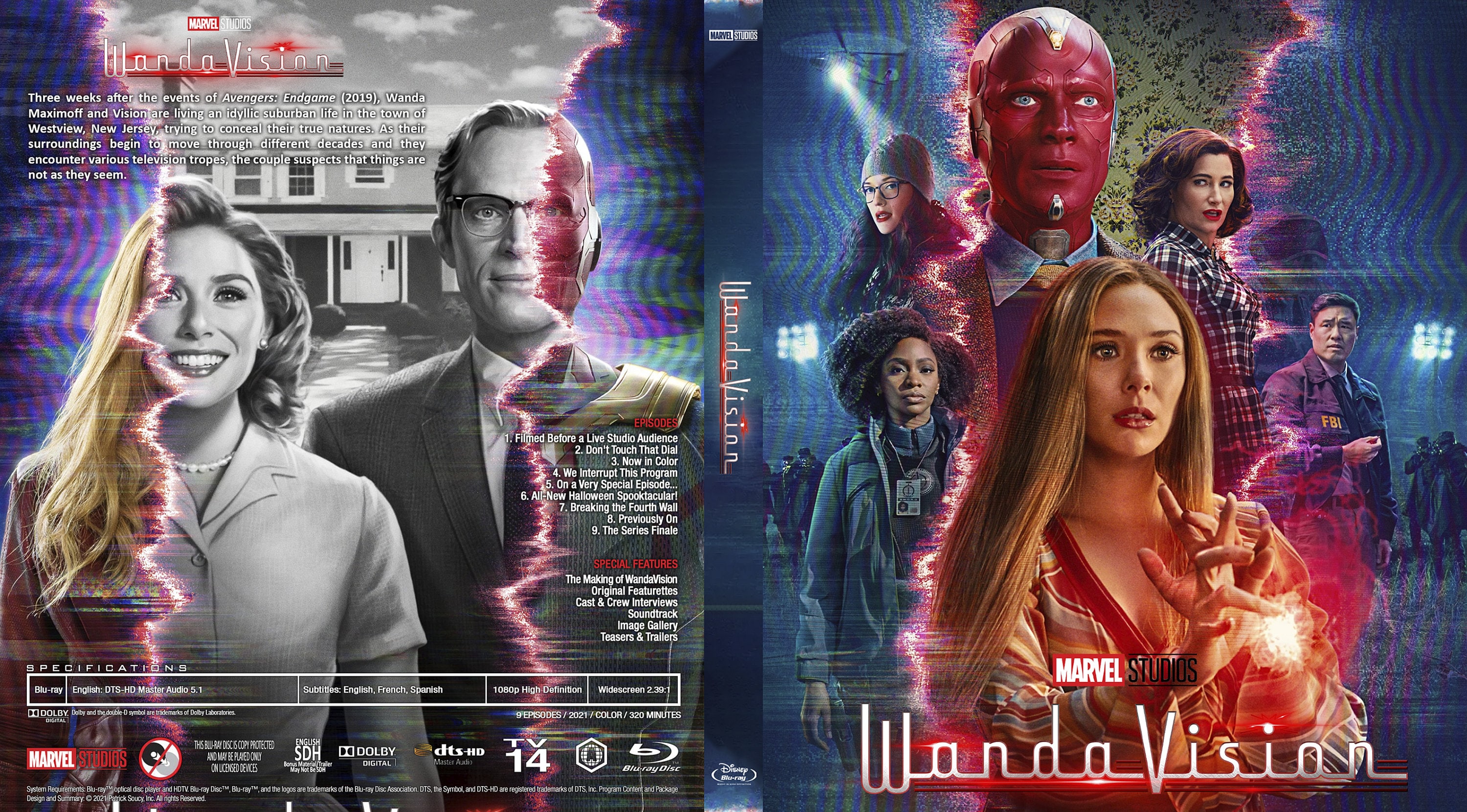 Wandavision Bluray - Etsy