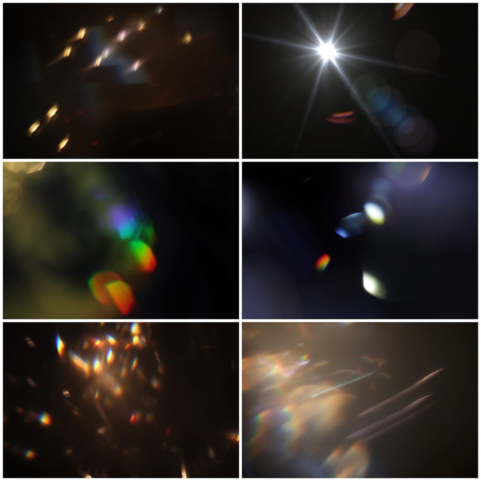 Photoshop Overlays, Lens Flare Photo Overlays Package, Sunlight Sunray ...