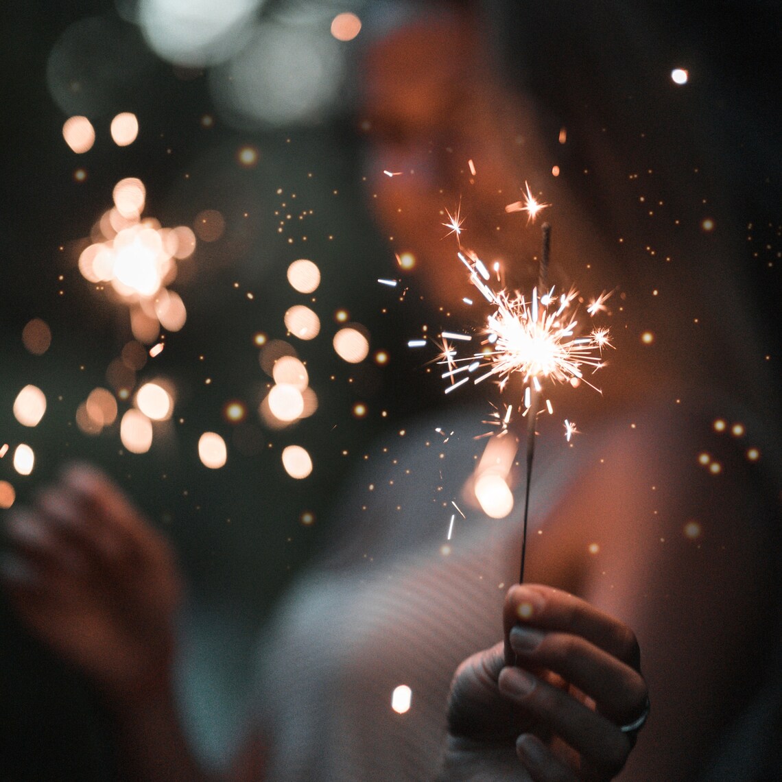 Photoshop Overlays, Firework Photo Overlays Package, Night Photoshop PS ...