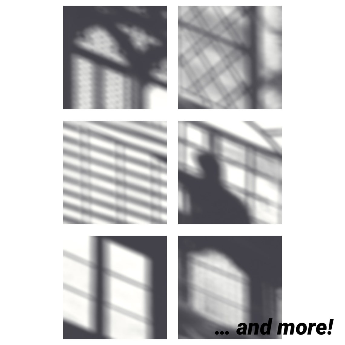 Shadow Photoshop Overlays, Photo Overlays Package, Window PS Background ...