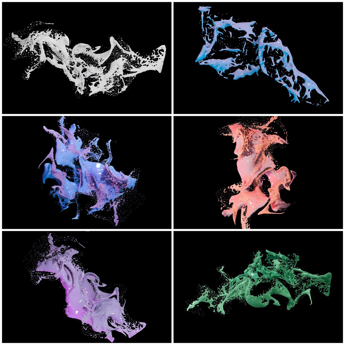 Photoshop Overlays, Water Splash Photo Overlays Package, Wave Texture ...