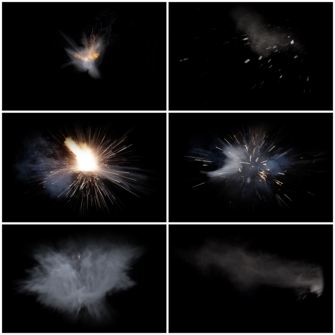 Explosive Photoshop Overlays, Photo Overlays Package, Dust Haze Fog ...