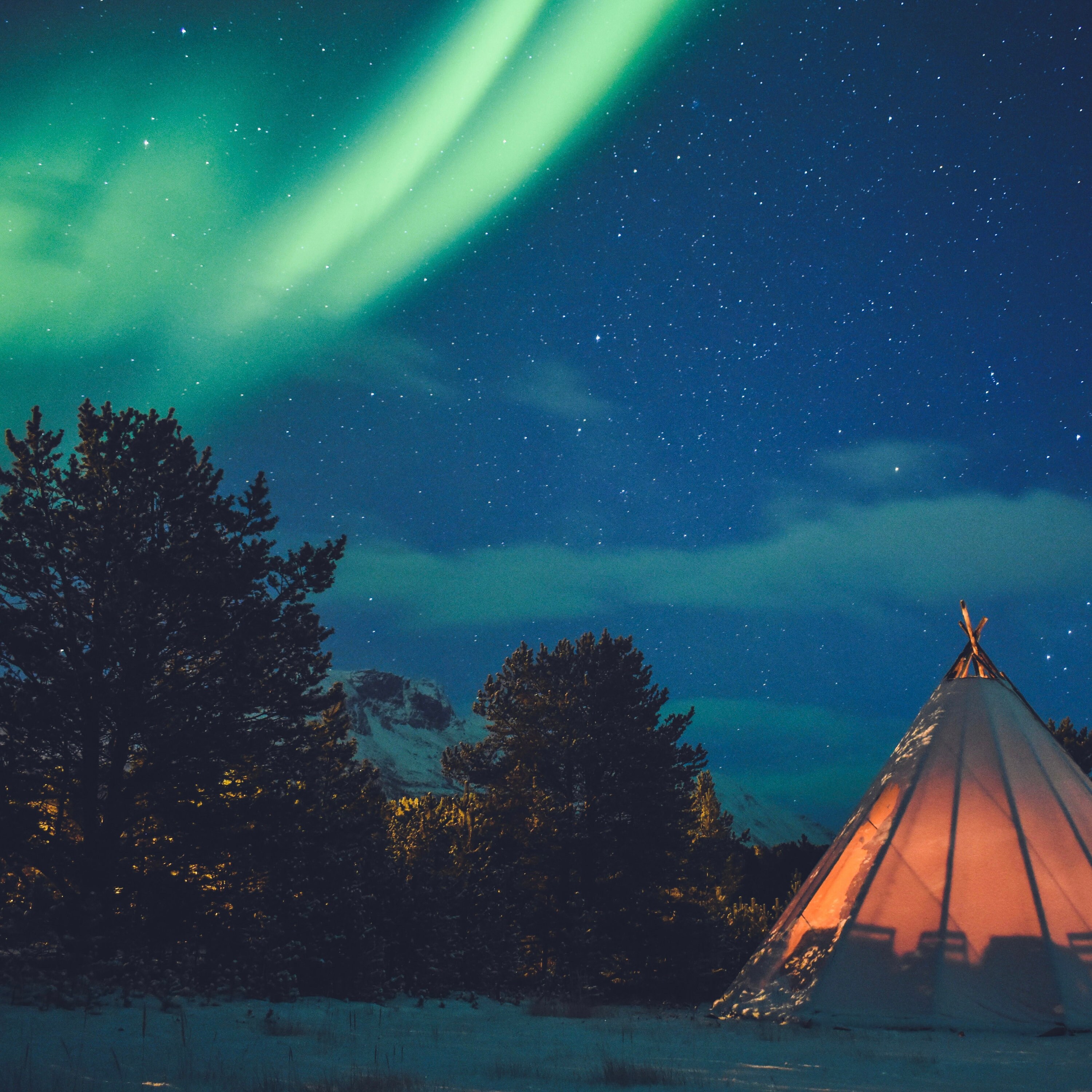 Aurora Photoshop Overlays Photo Overlays Package Polar | Etsy