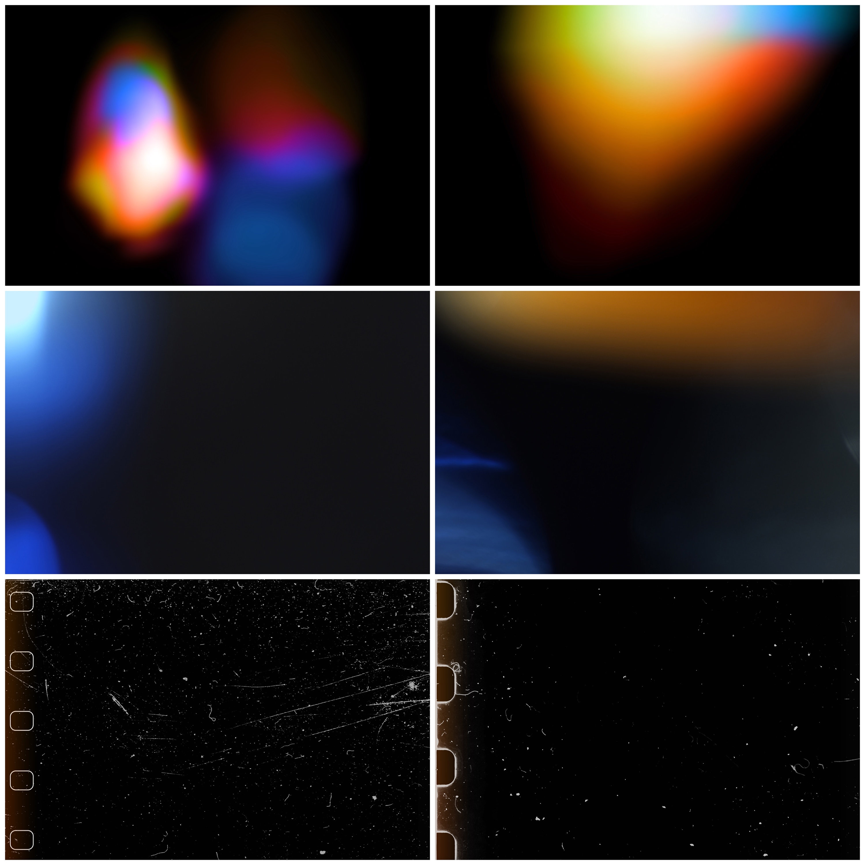 Photoshop Overlays, Film Effect Photo Overlays Package Film Grain Kodak ...