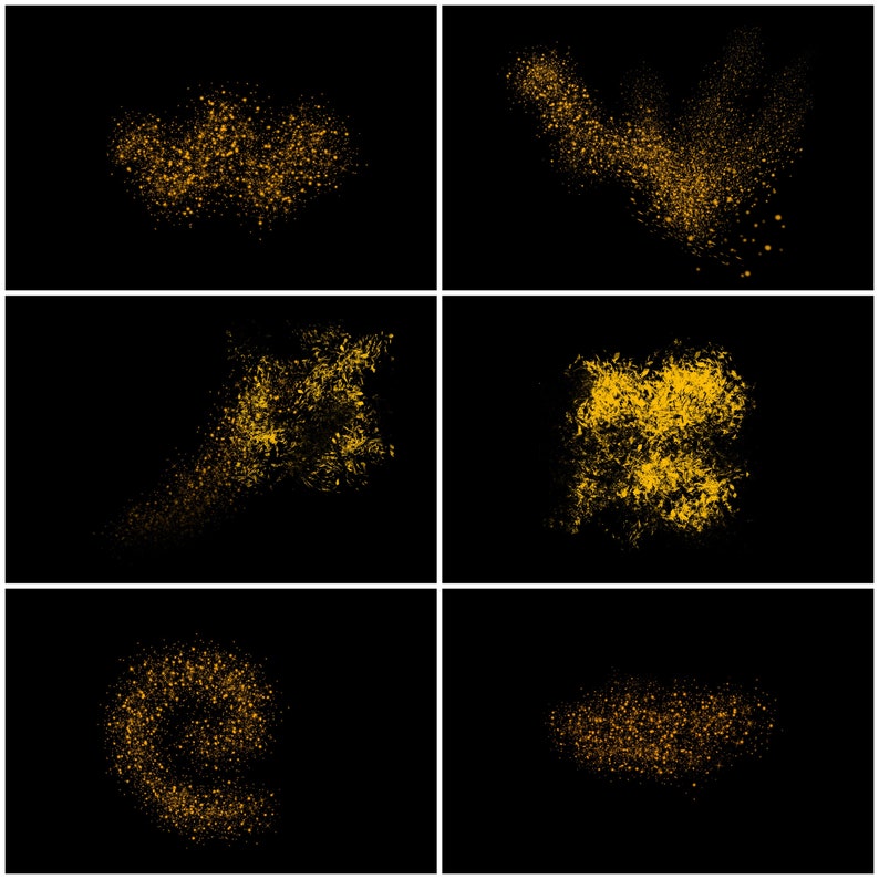 Photoshop Overlays Gold Dust Photo Overlays Package - Etsy