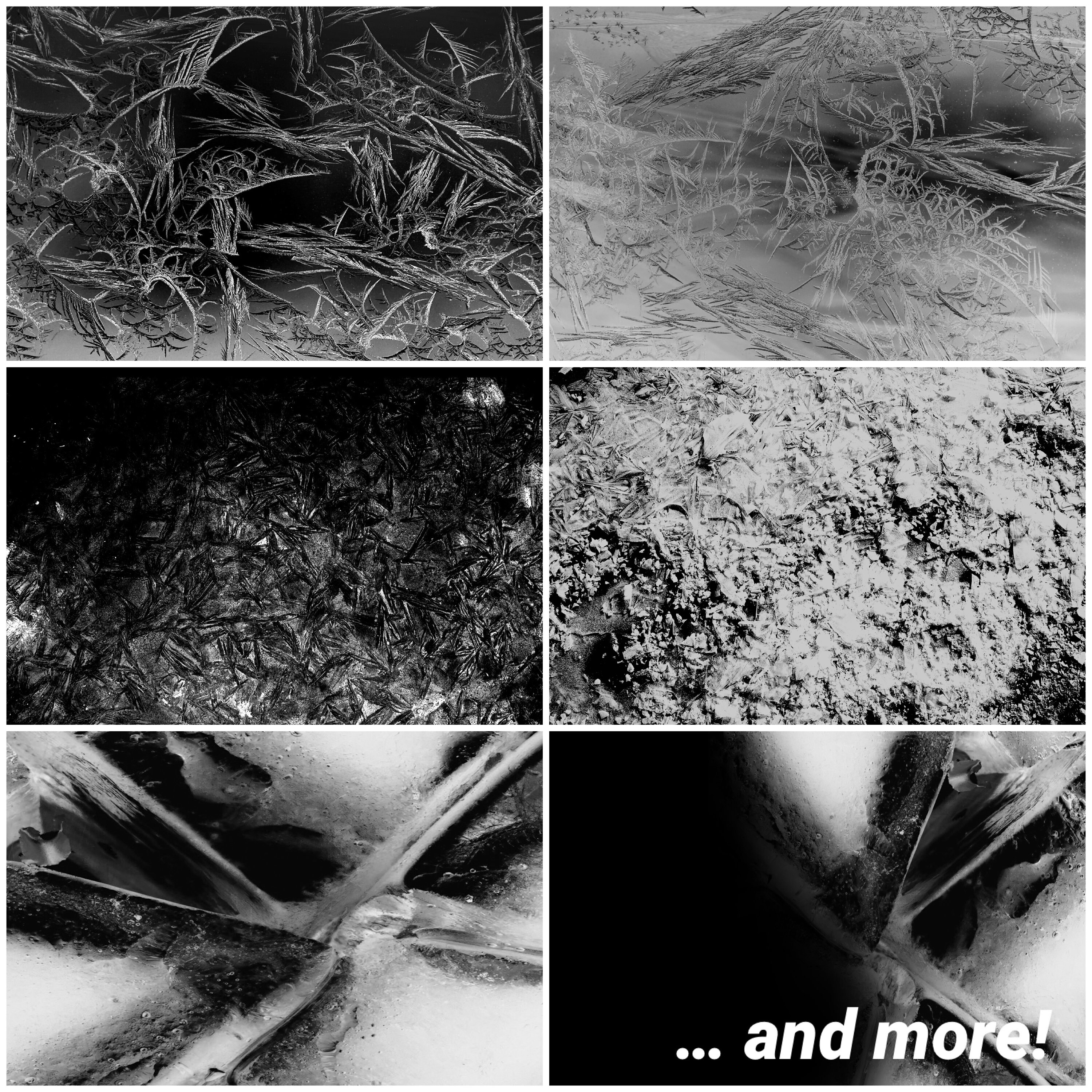 Frost Photoshop Overlays, Photo Overlays Package, Ice Winter Snow ...