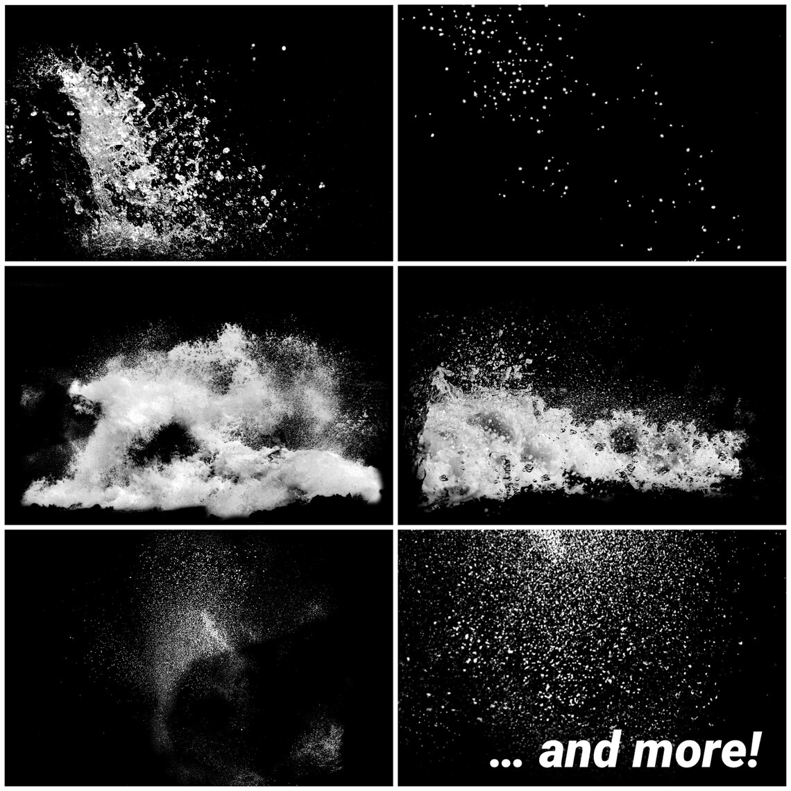 Waterfall Photoshop Overlays, Photo Overlays Package, Nature Landscape ...