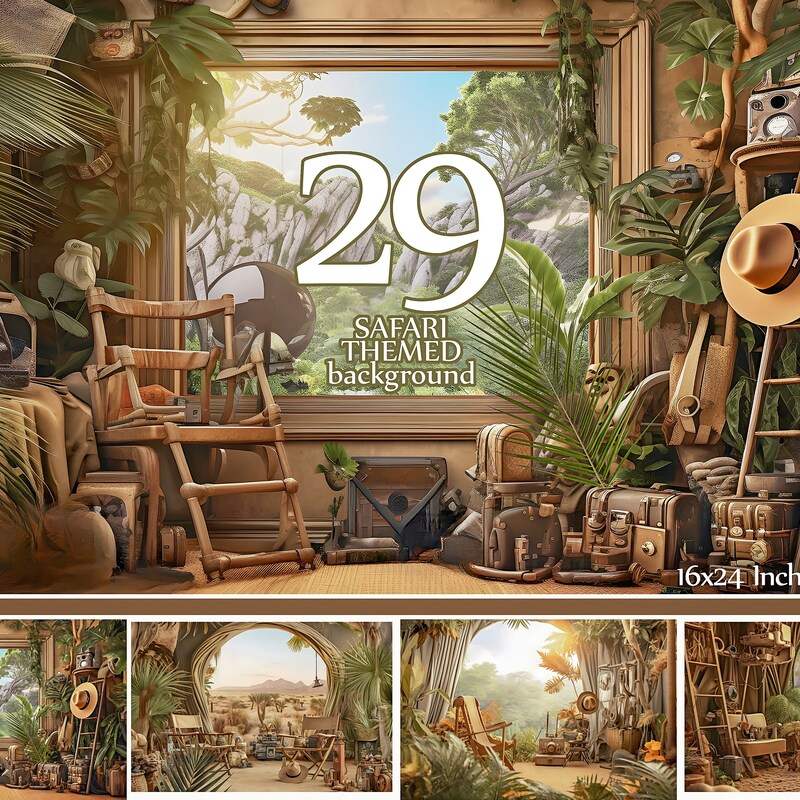 Jungle Backdrop - Etsy