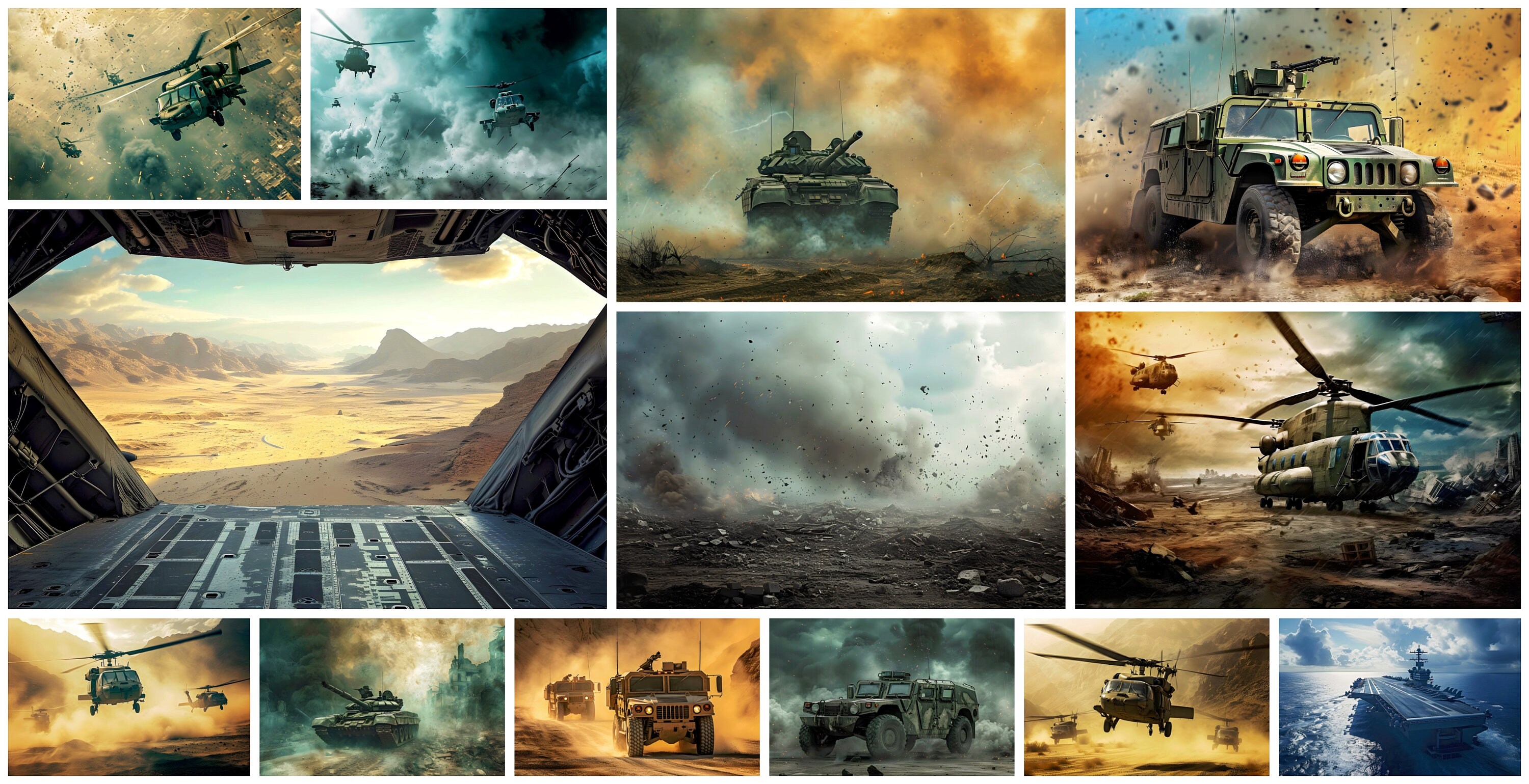 40 Military Army Digital Backdrops | War Zone & Combat Photography ...