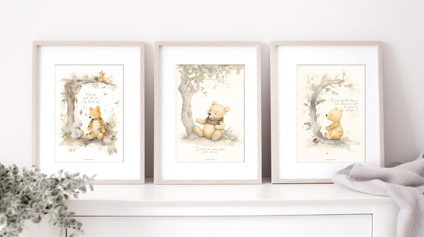 Winnie The Pooh Nursery Wall Art at Charlotte Thrower blog