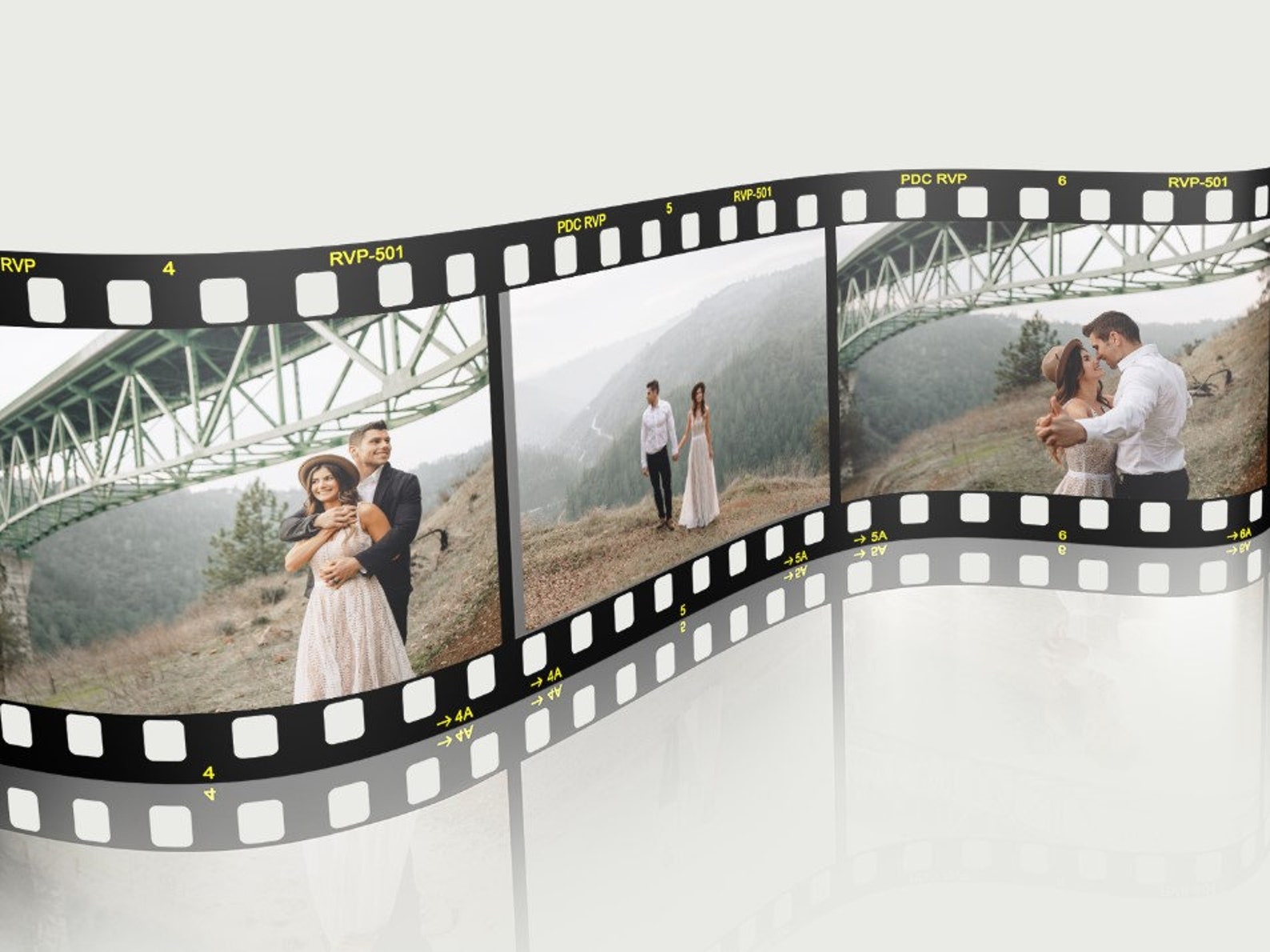 Custom Film Strips Personalised Movie Strip Photo Strip Gift Photo ...