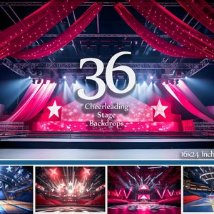 36 Cheer and Dance Backdrops - Photography | NEON CHEER and DANCE ...