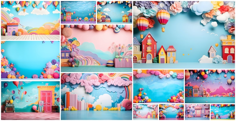 29 Kids Playful Backdrops, Kids Photo Studio , Childrentoys, Playful ...