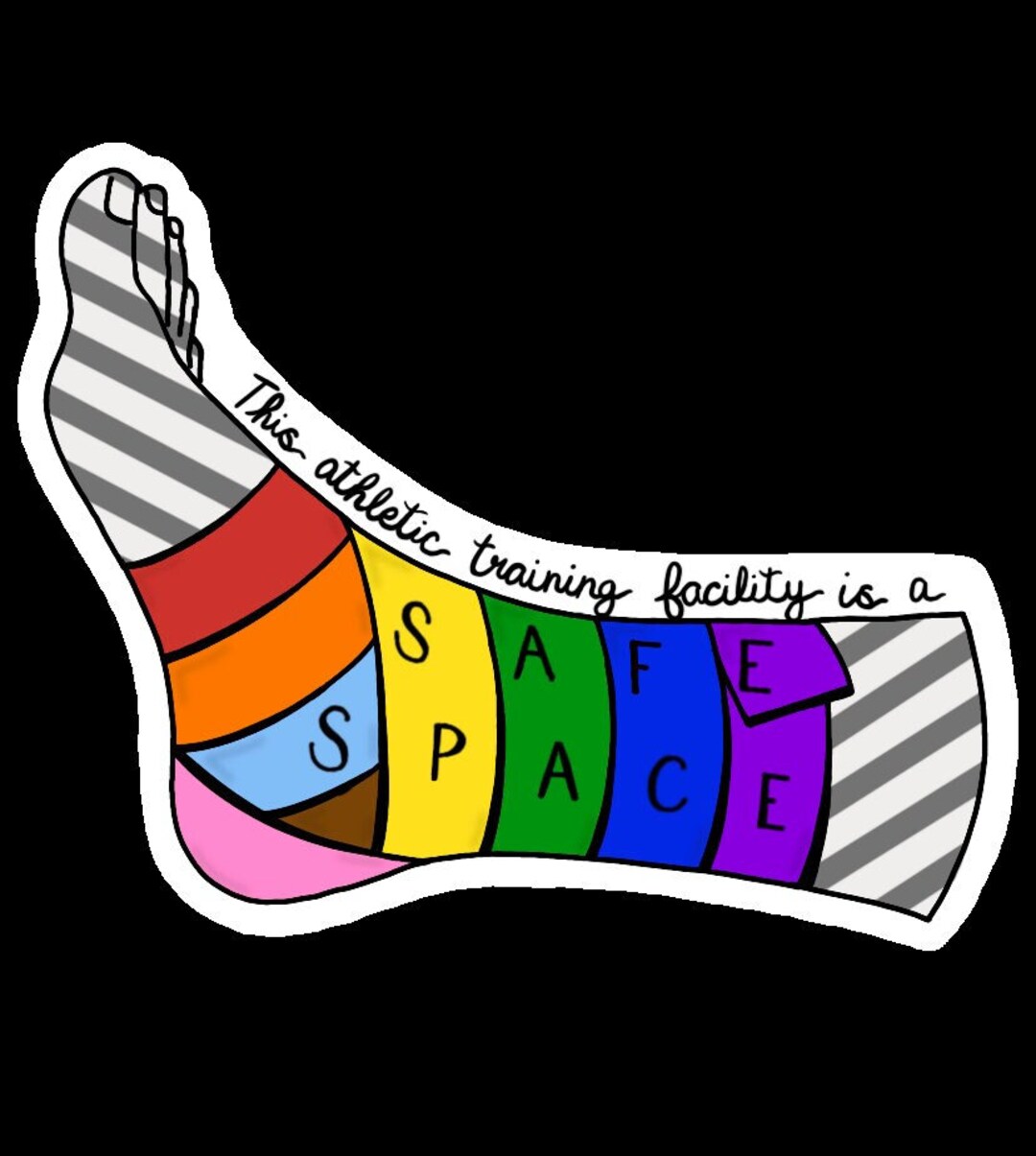 AT Safe Space Sticker - Etsy