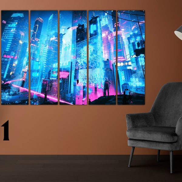 Cyberpunk Room Decor - Etsy