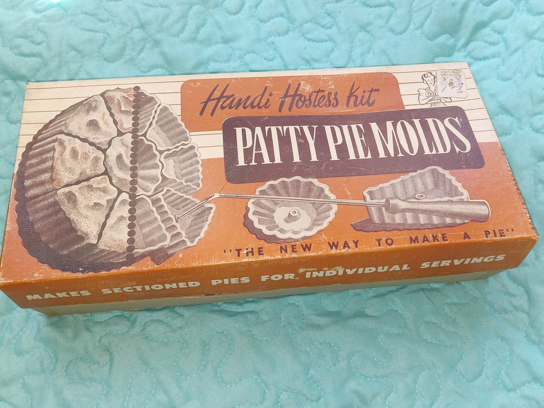 Handi Hostess Kit Patty Pie Molds the New Way to Make a Pie in - Etsy