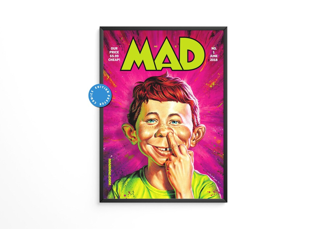 Mad Magazine Poster #1 2018 - Etsy