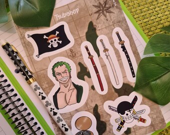 One Piece Sticker Sheet - Etsy