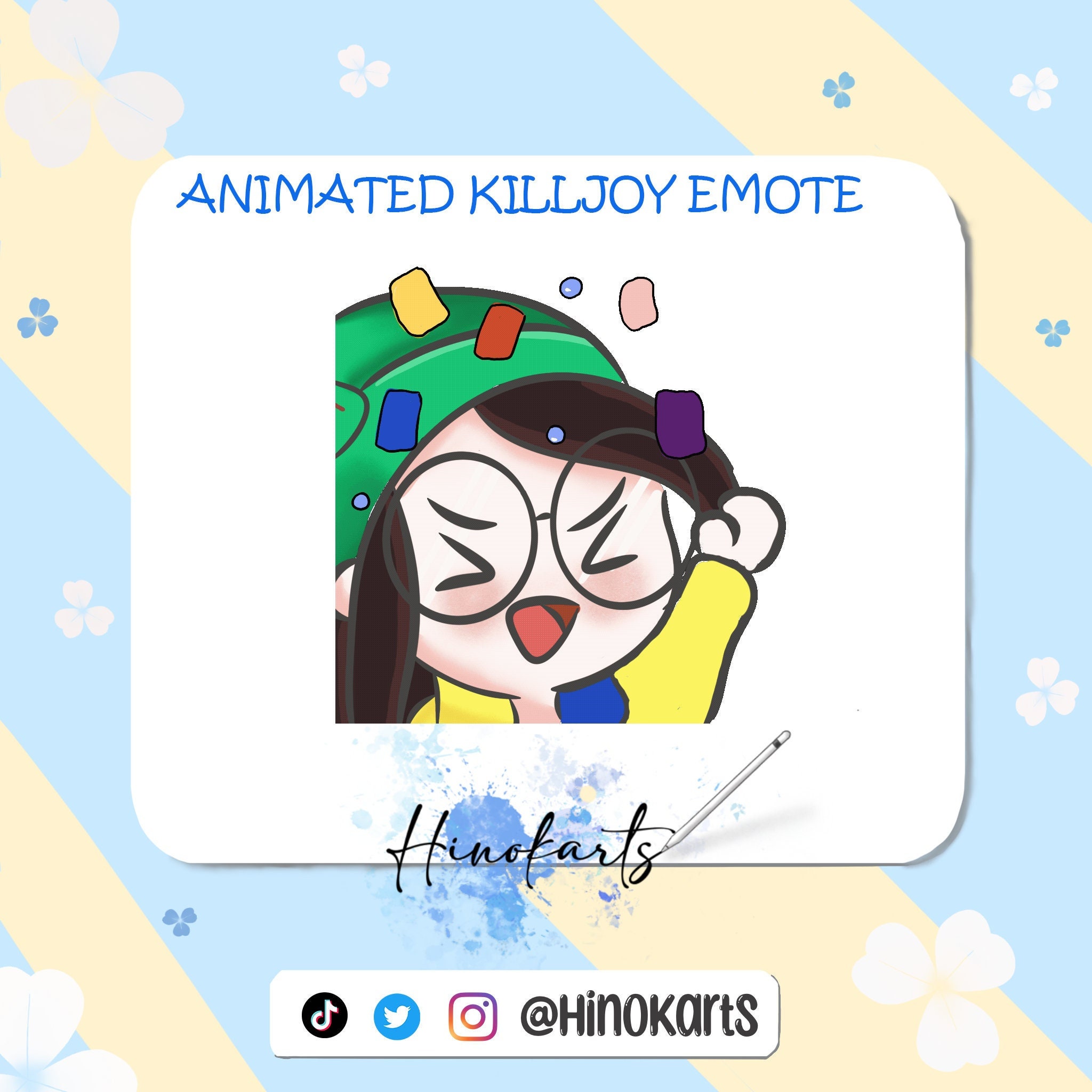 Animated Valorant Killjoy Emote Twitch/discord - Etsy