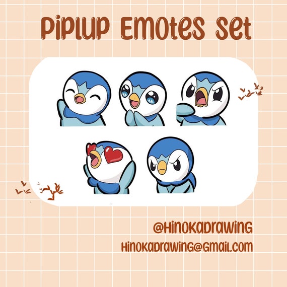 Set of 5 Pokemon Twitch/discord Emotes - Etsy