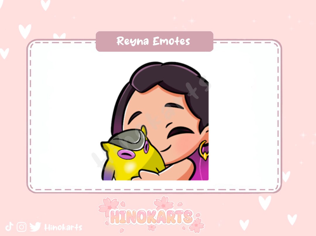 Reyna Valorant Twitch Emote Valorant Reyna Discord Cute BIT SUB Sub ...