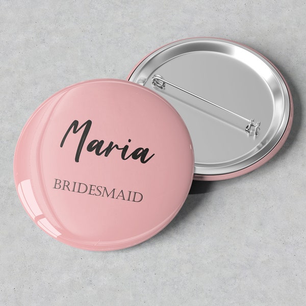 Bridal Party Buttons - Etsy