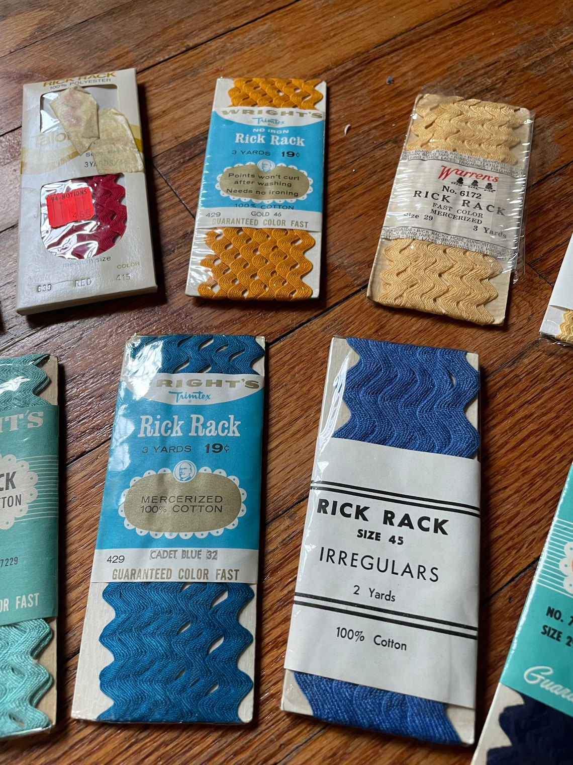 Vintage Rick Rack New in Package Various Colors and Lengths - Etsy