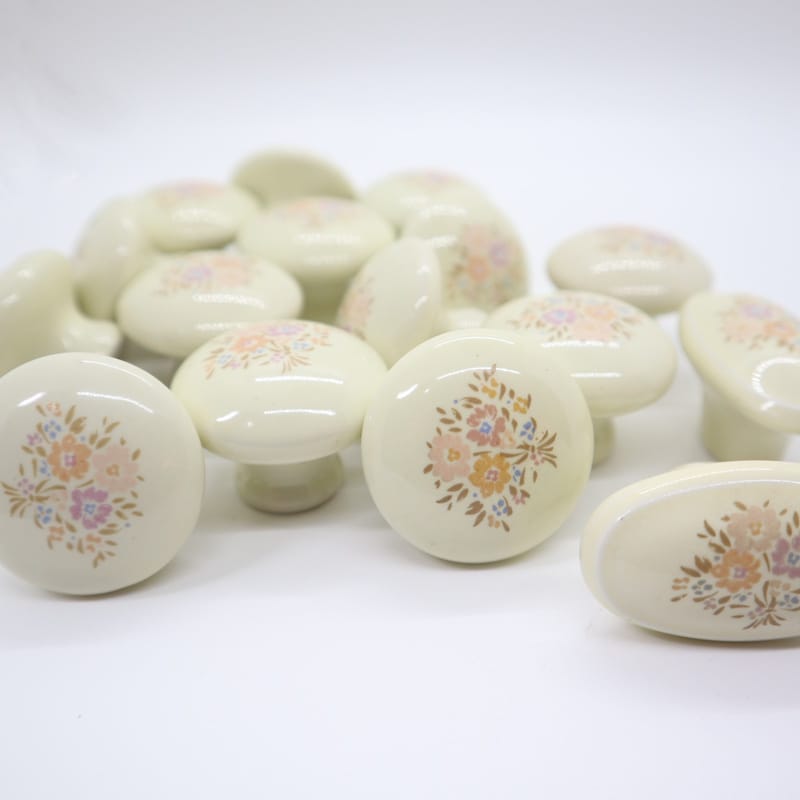 Floral Knobs - Etsy