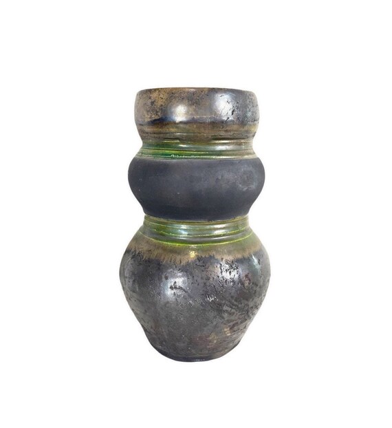 Wavy Pottery Vase Handmade Ceramic Vase Unique Tall Vase - Etsy