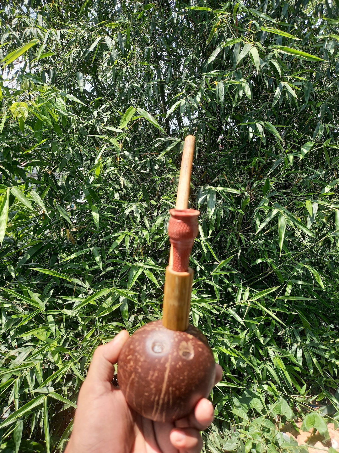 Handcrafted Coconut Tobacco Pipe / Chalice - Etsy