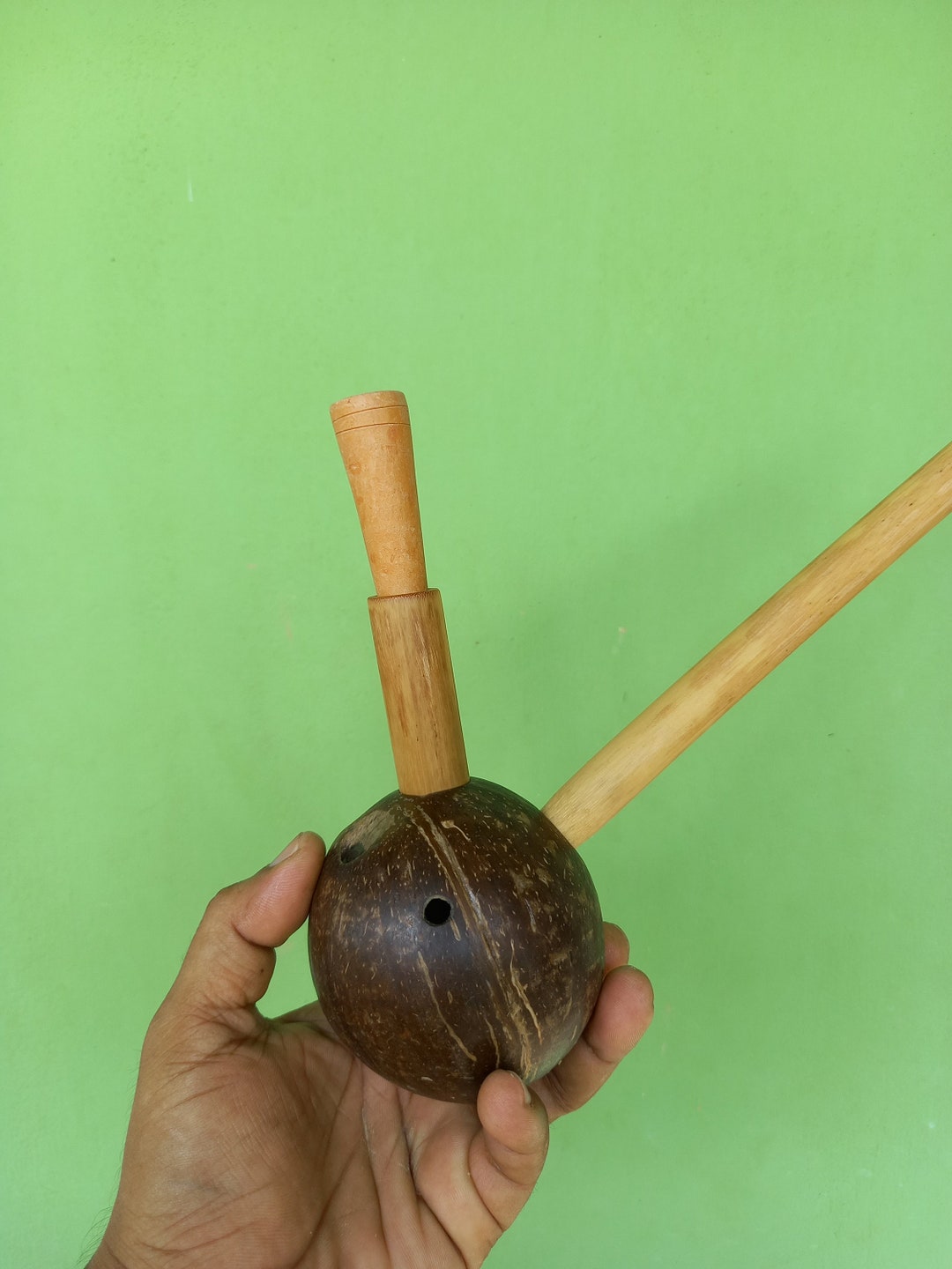 Handmade Coconut Tobacco Pipe - Etsy