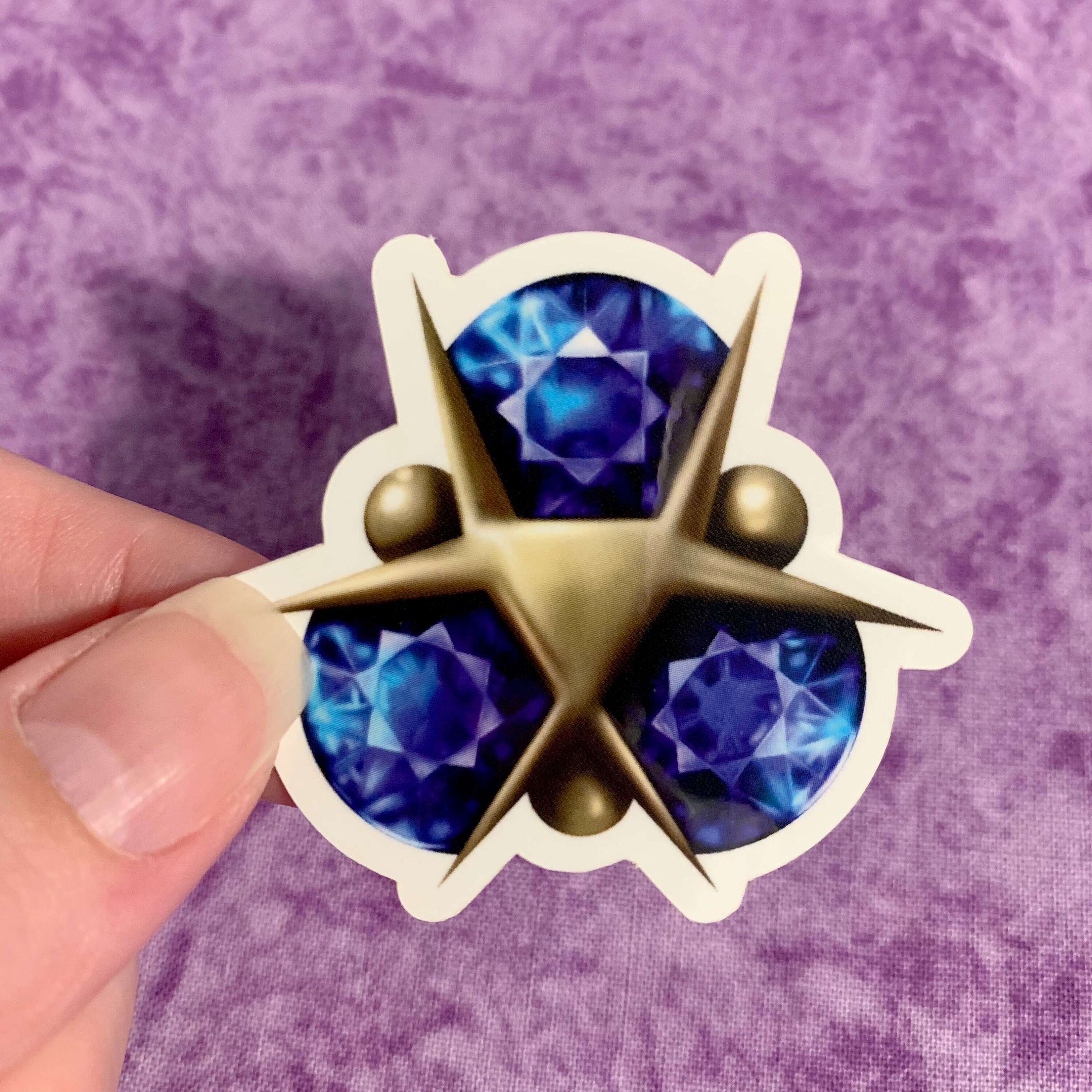 Legend of Zelda Sticker Zora Sapphire - Etsy
