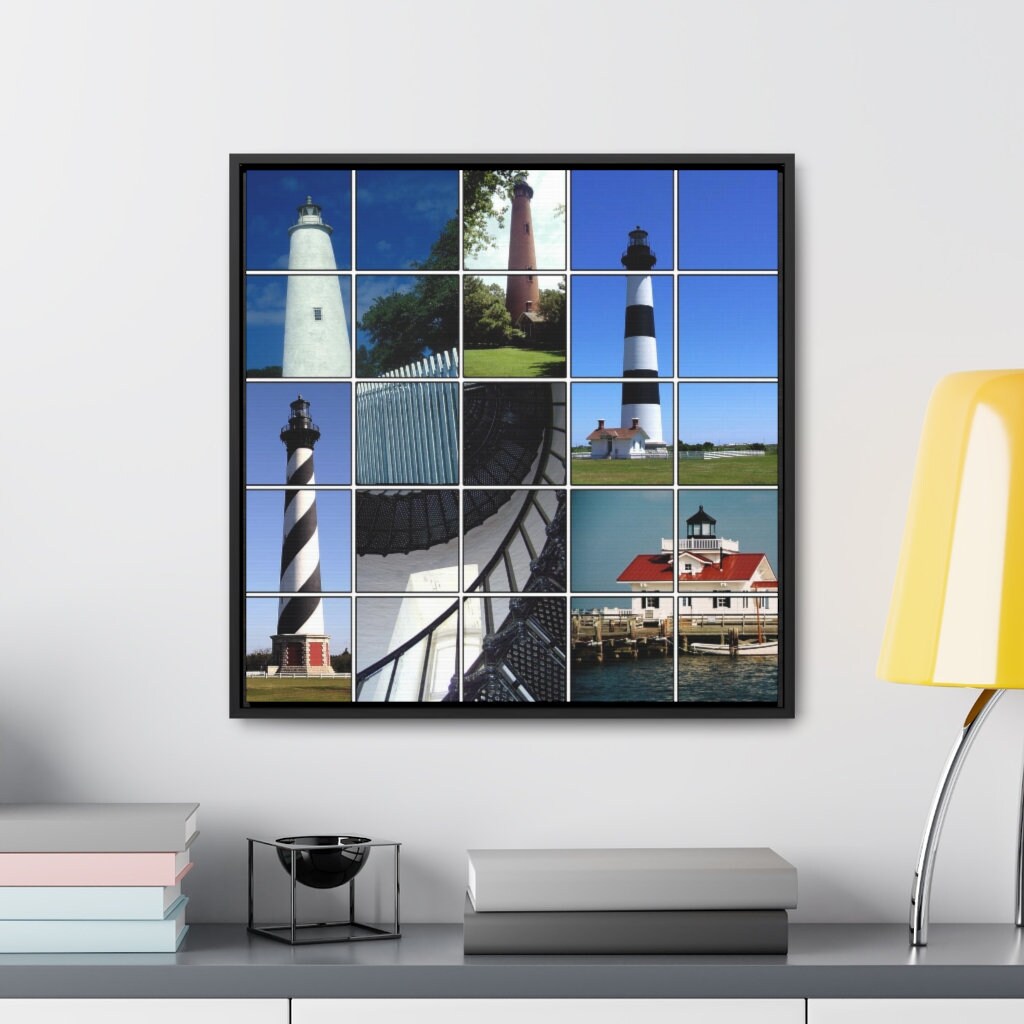 Outer Banks Lighthouses Photography Collage: Cape Hatteras Lighthouse ...