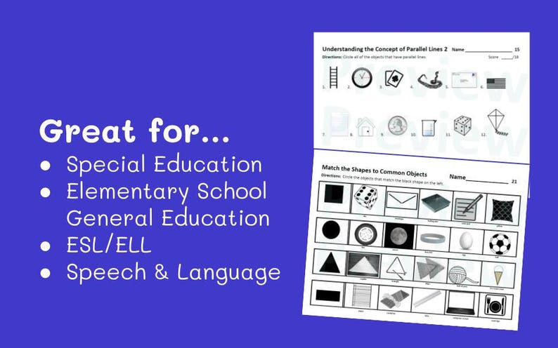 2D Shapes: Flashcards, Sorting & Matching, Cut-and-paste, Worksheets ...