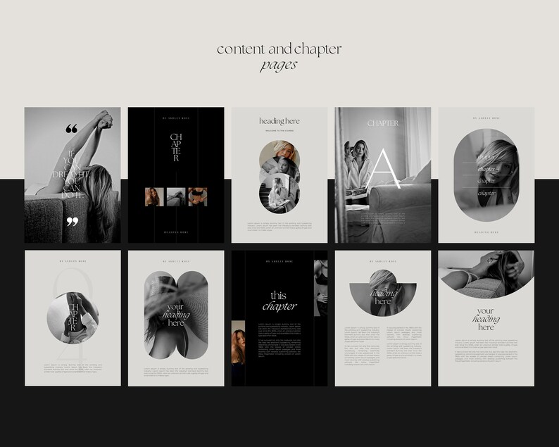 Minimalist Ebook Template | Digital Ebook Template | Minimalist ...
