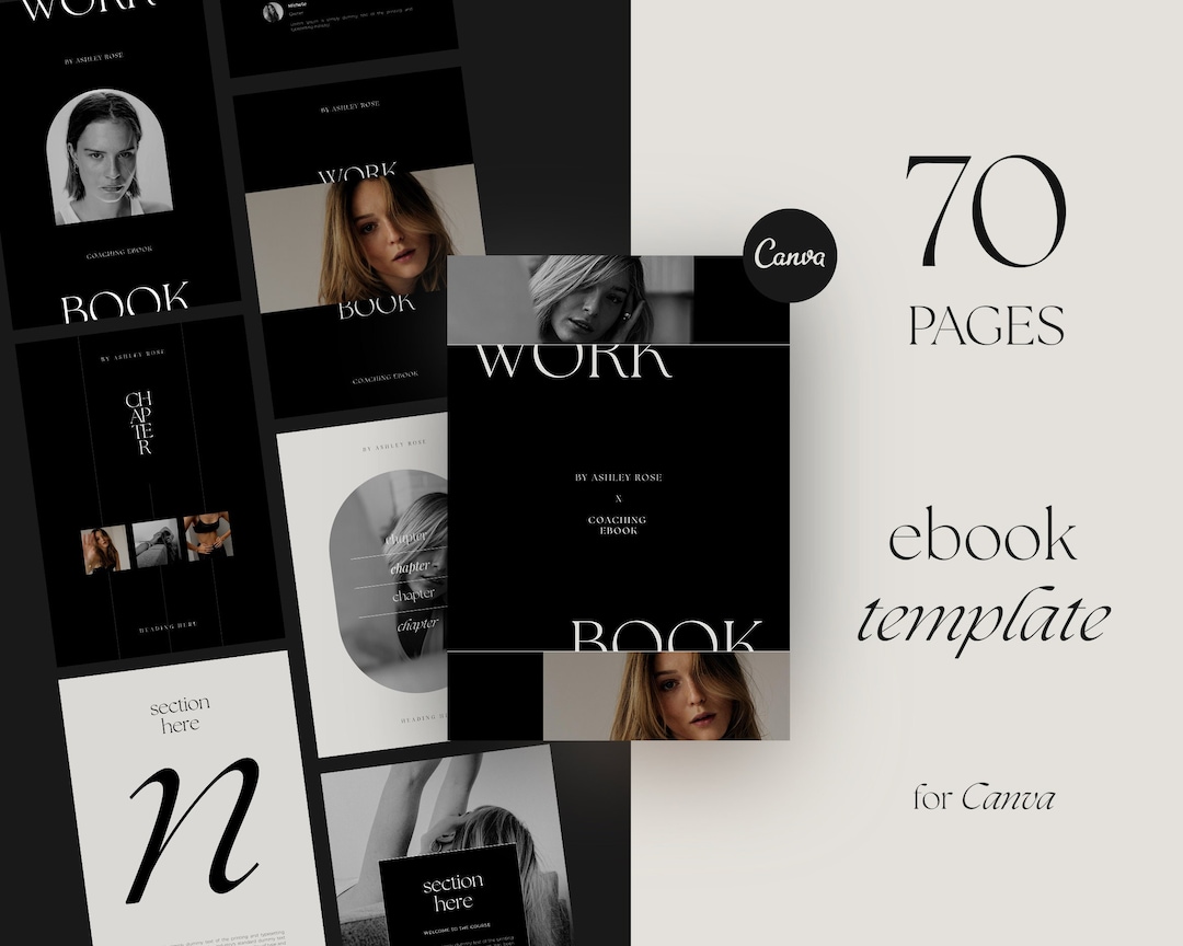 Minimalist Ebook Template | Digital Ebook Template | Minimalist ...