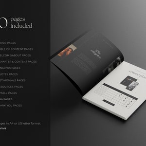 Minimalist Ebook Template | Digital Ebook Template | Minimalist ...