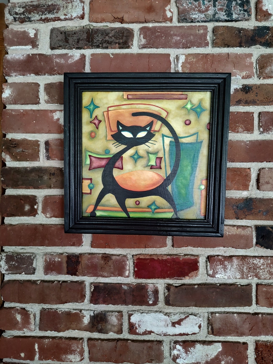 Googie Cat With Tail in the Air - Etsy