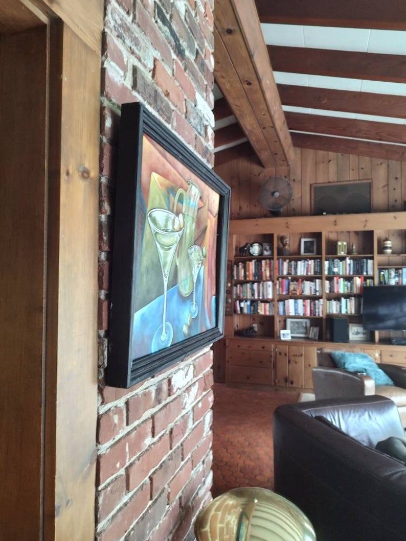 Martini, Gibson, Pitcher on Slanted Table - Etsy