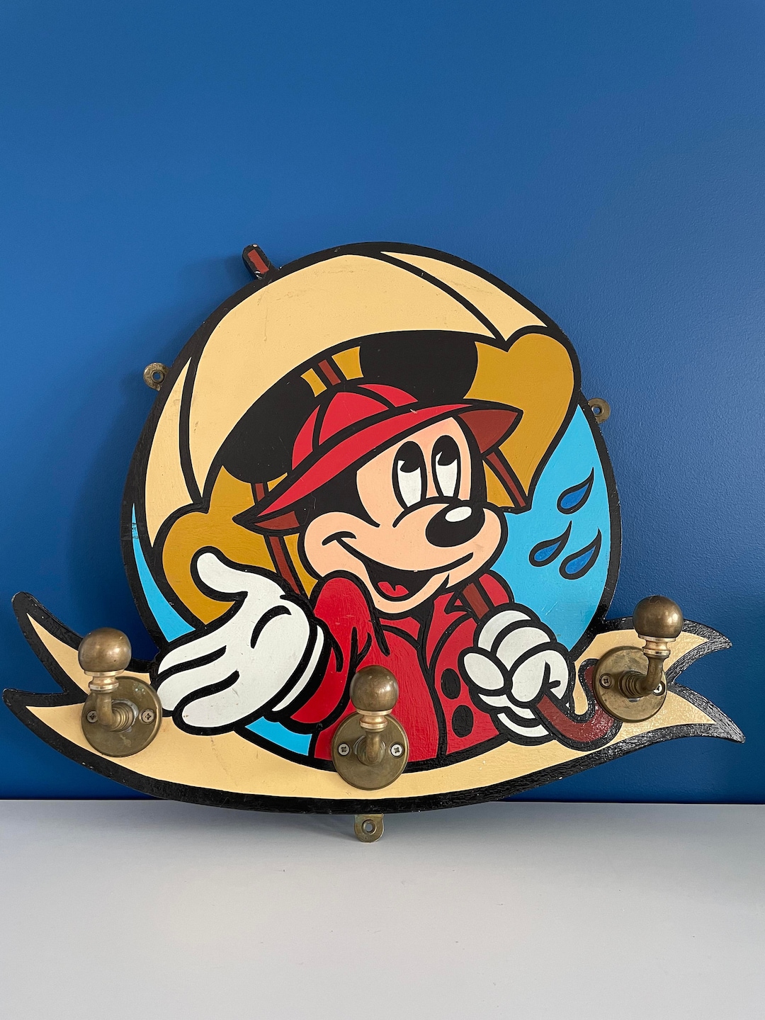 Perchero vintage de Disney Mickey - Etsy España
