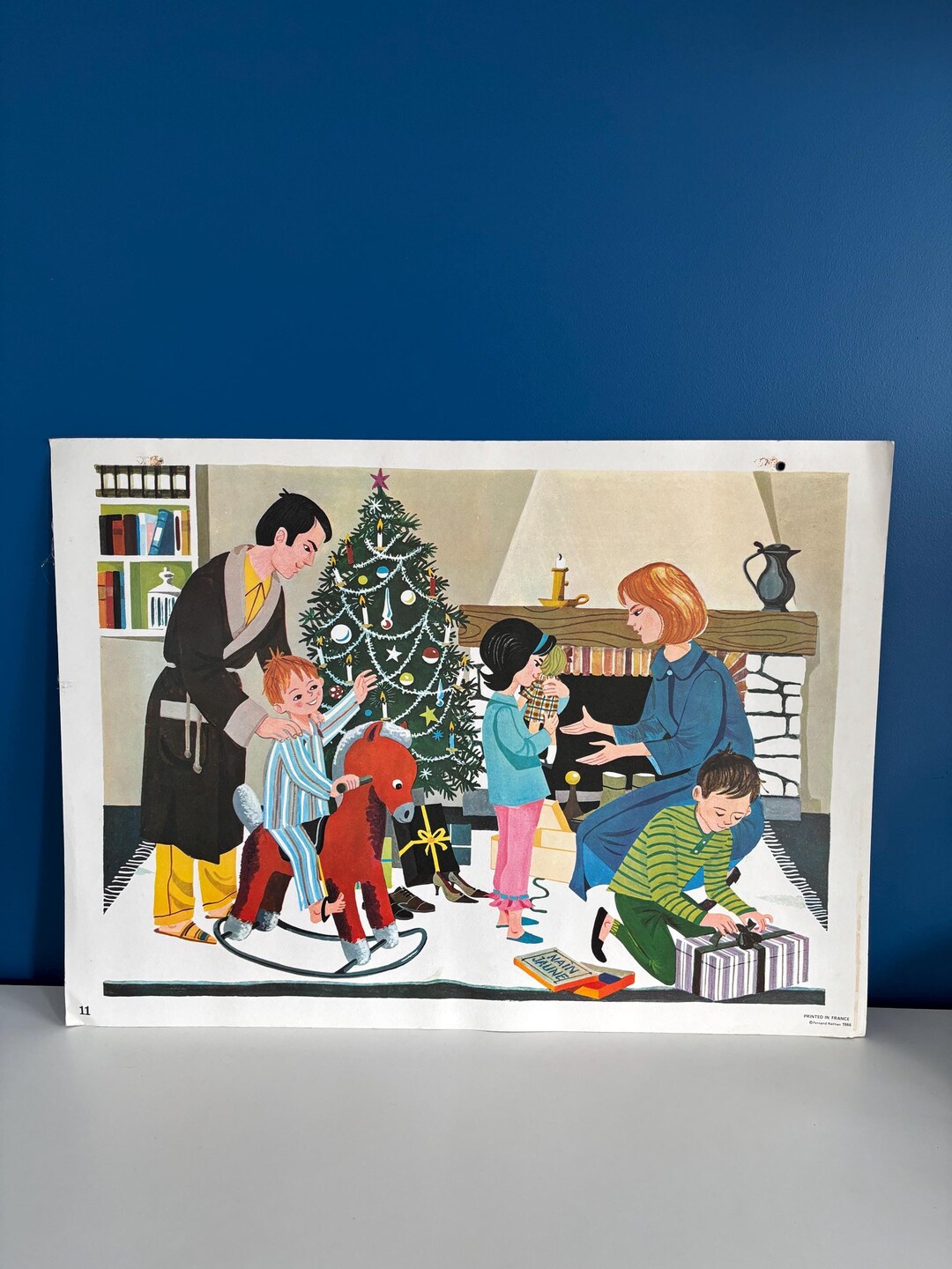 Vintage Educational Wall Poster - Scene of Life Poster 1966 Vintage ...