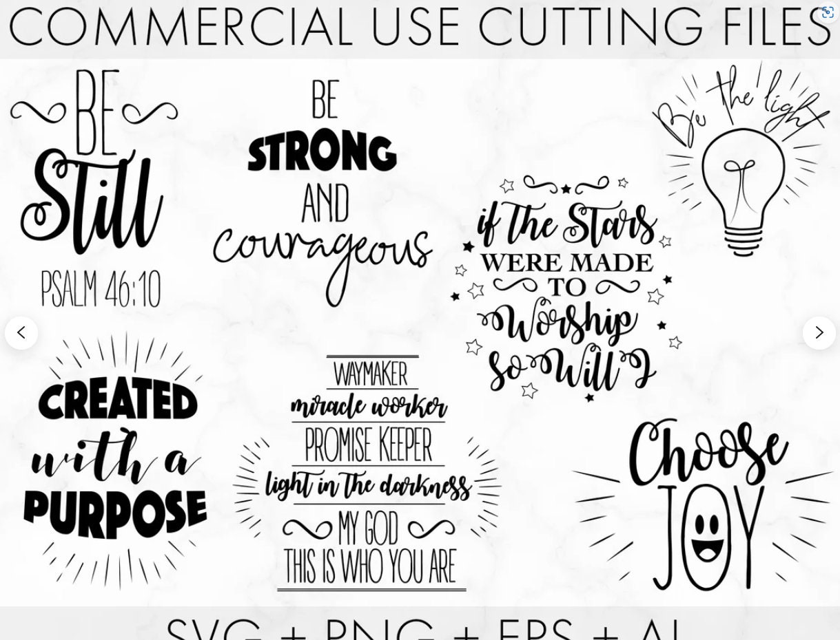 Christian Svg Bundle, Religious Svg, Scripture Svg, Bible Verse Svg ...