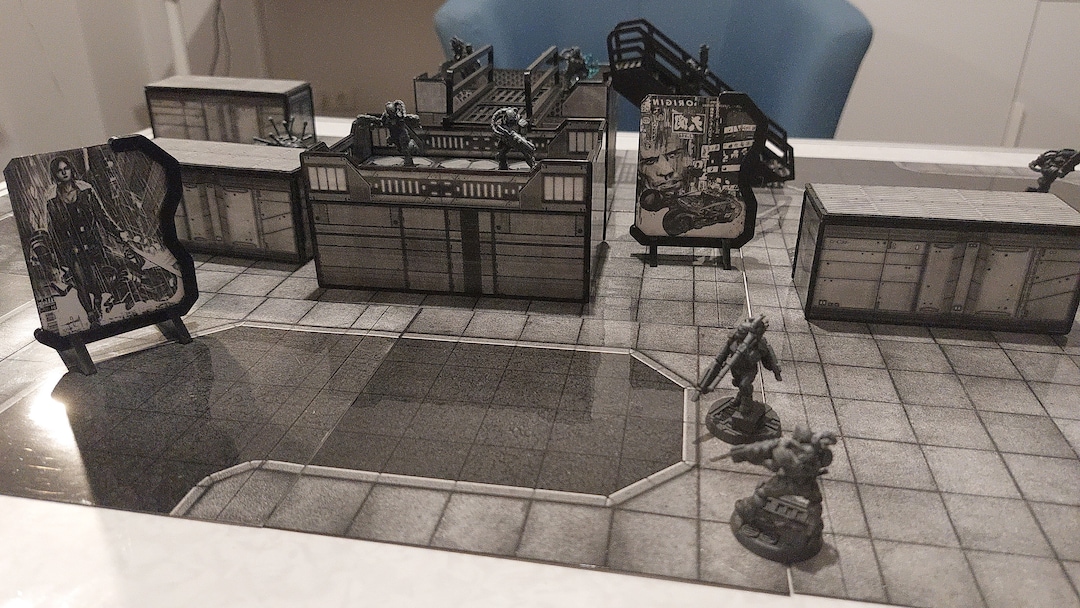 Modular Wargaming Terrain Set Perfect for 5 Parsecs From Home, Cyber ...