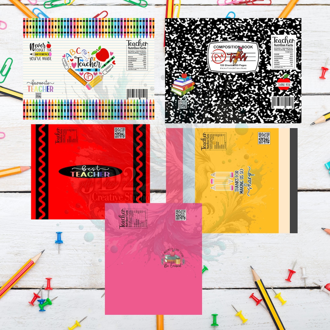 Teacher Appreciation Treat Bundle Digital Download - Etsy