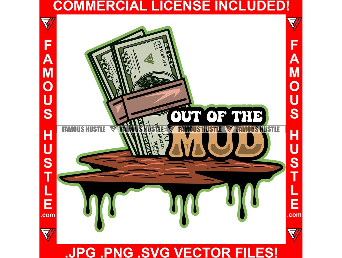 Out of the Mud Money Stack on Dirty Trap Trapper Plug Mafia Boss ...