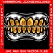 Famous Hustle Gold Teeth Fronts Grill Gangster Baller Hustling Baller ...